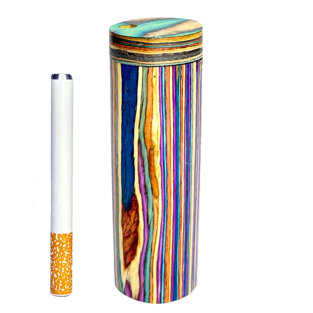 Magnetic Dugout One Hitter Set | Wooden Box with Glass Pipe - Best One ...