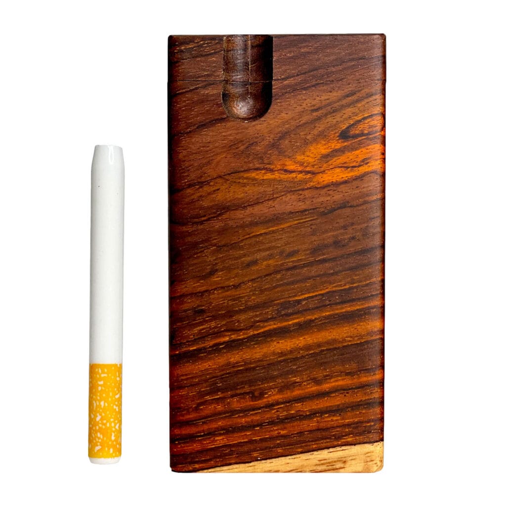 One Hitter Dugout - The Old School - Walnut Wood Dugout - Best One Hitters