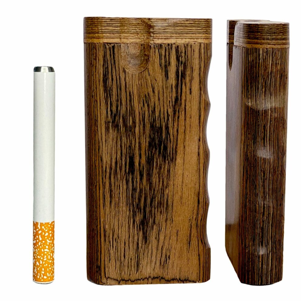 One Hitter Dugout - The Old School - Walnut Wood Dugout - Best One Hitters