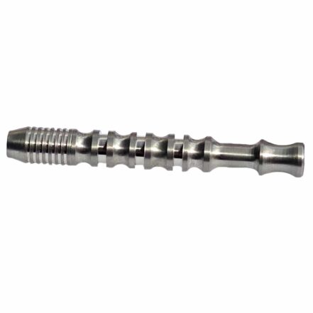 Metal One Hitter Pipe with Grinder Tip | Cigarette Style - Best One Hitters